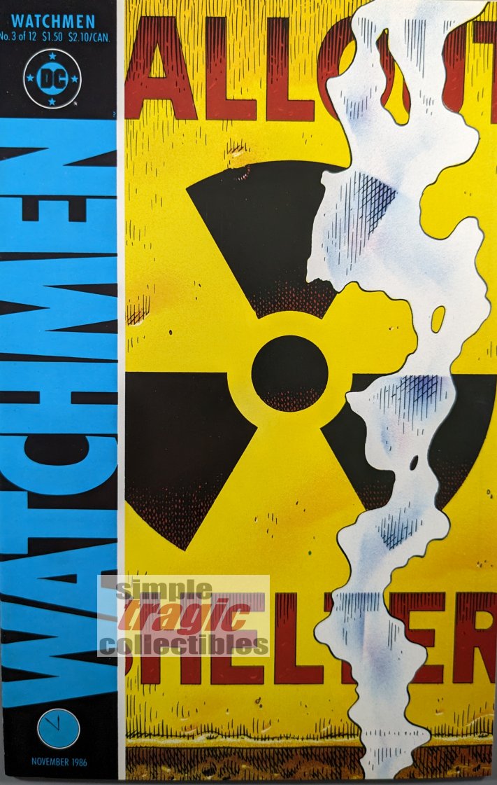 Watchmen (1986) #3 (of 12) – Simple Tragic Collectibles