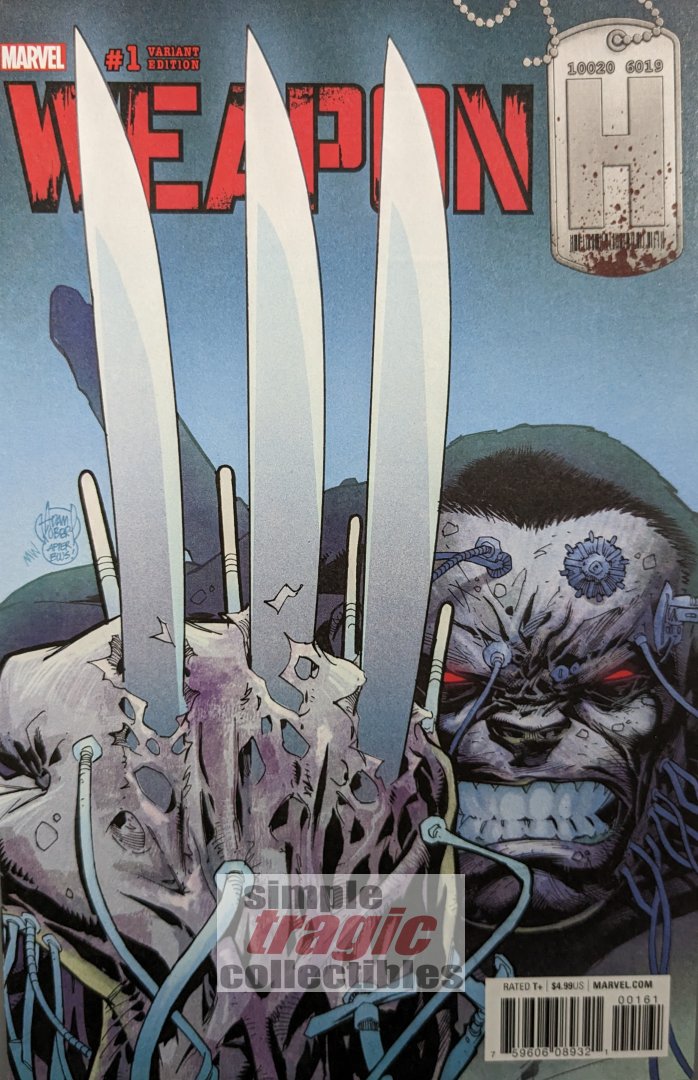 Weapon H (2018) #1 (Variant Kubert) – Simple Tragic Collectibles