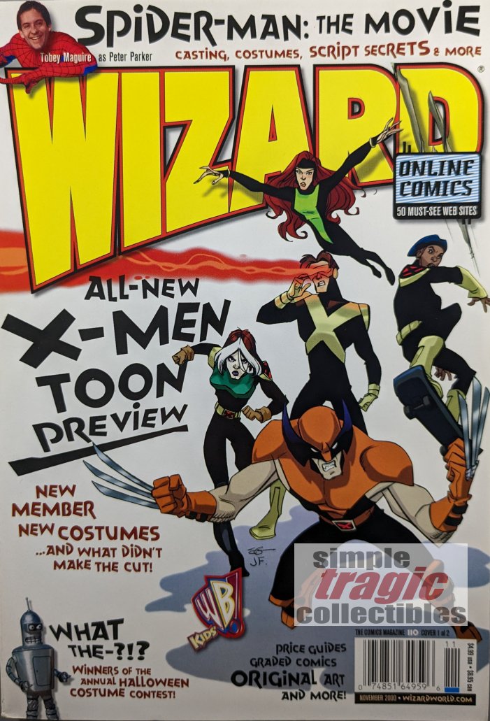 Wizard: The Guide To Comics (1991) #110 (X-Men Cover) (Unbagged ...