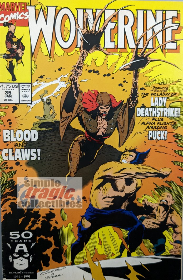 Wolverine (1988) #35 – Simple Tragic Collectibles