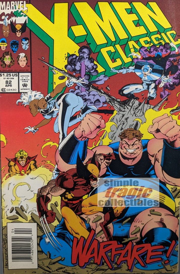 X-Men Classic (1986) #82 – Simple Tragic Collectibles