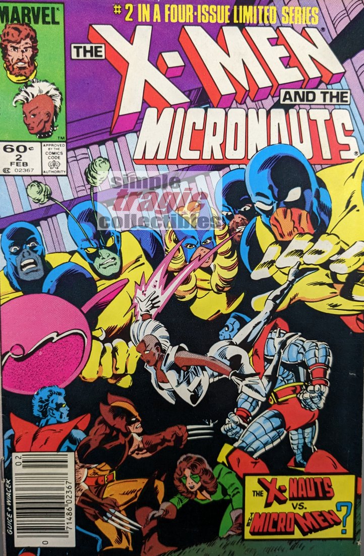 X-Men And The Micronauts, The (1984) #2 (of 4) – Simple Tragic Collectibles