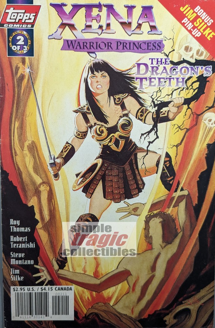 Xena: Warrior Princess - The Dragon's Teeth (1997) #2 (of 3) (Variant ...
