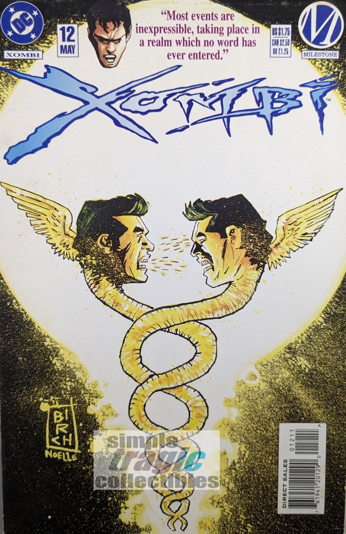 Xombi (1994) #12 – Simple Tragic Collectibles