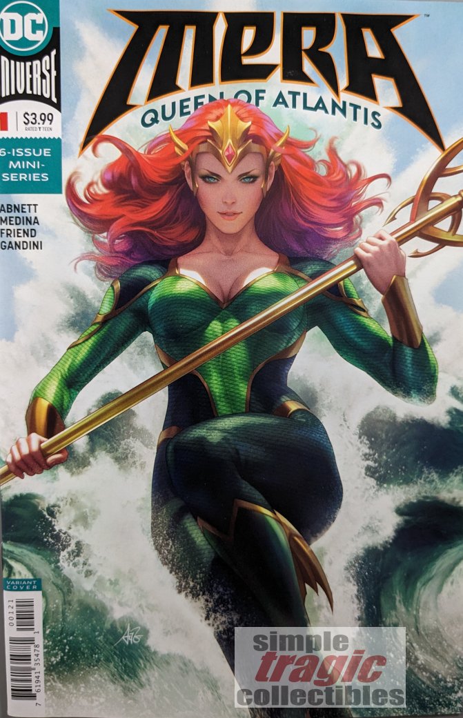 Mera: Queen Of Atlantis (2018) #1 (of 6) (Variant Lau) – Simple Tragic ...