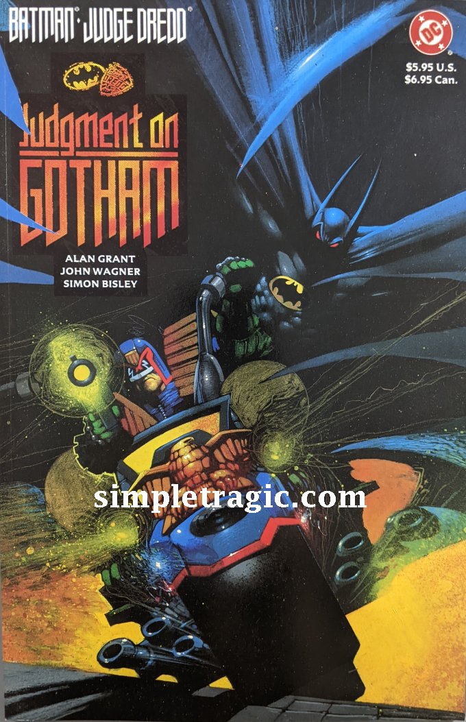 Batman / Judge Dredd: Judgment On Gotham (1991) #1 – Simple Tragic ...