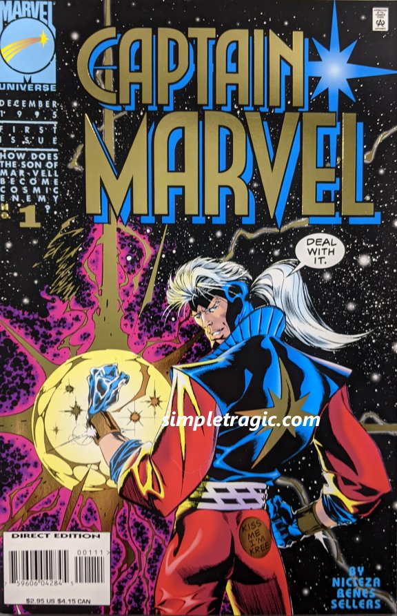 Captain Marvel (1995) #1 (of 6) – Simple Tragic Collectibles