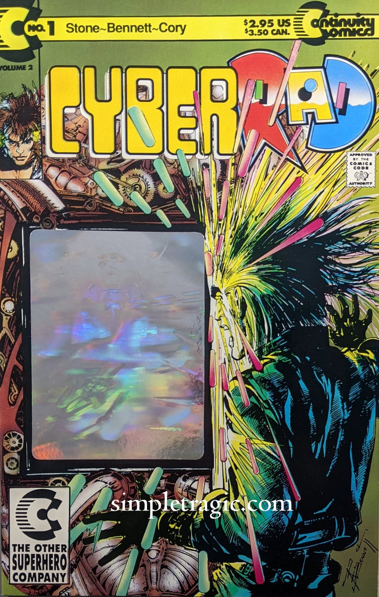 Cyberrad (1992) #1 – Simple Tragic Collectibles