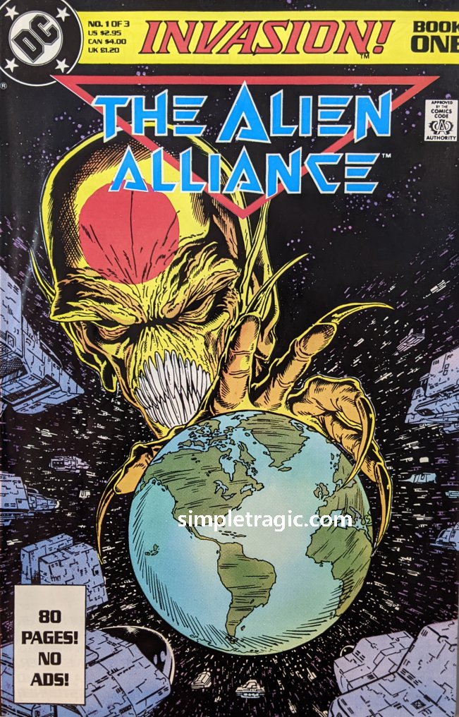 Invasion (1988) #1-3 Complete Set – Simple Tragic Collectibles
