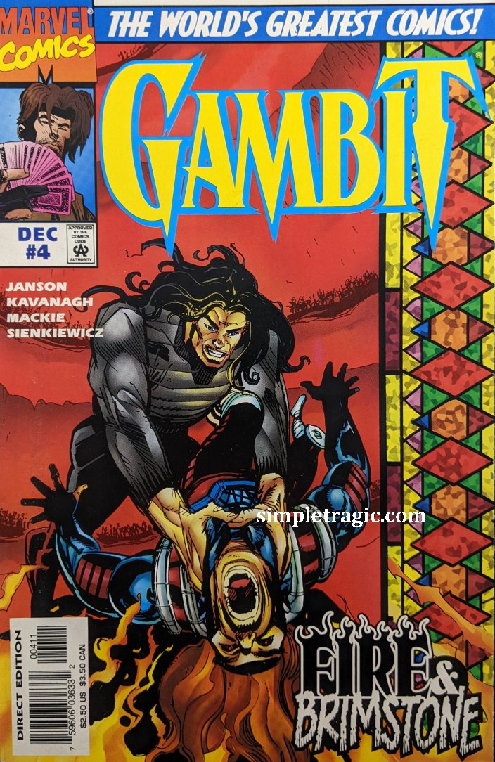 Gambit (1997) #4 (of 4) – Simple Tragic Collectibles