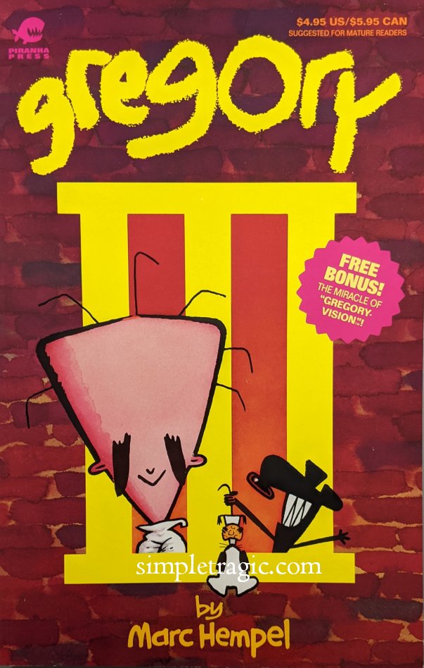 Gregory III (1993) TPB – Simple Tragic Collectibles