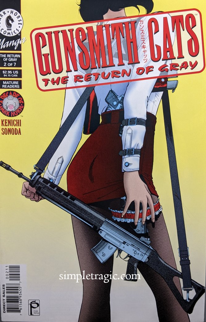 Gunsmith Cats: The Return Of Gray (1996) #2 (of 7) – Simple Tragic ...