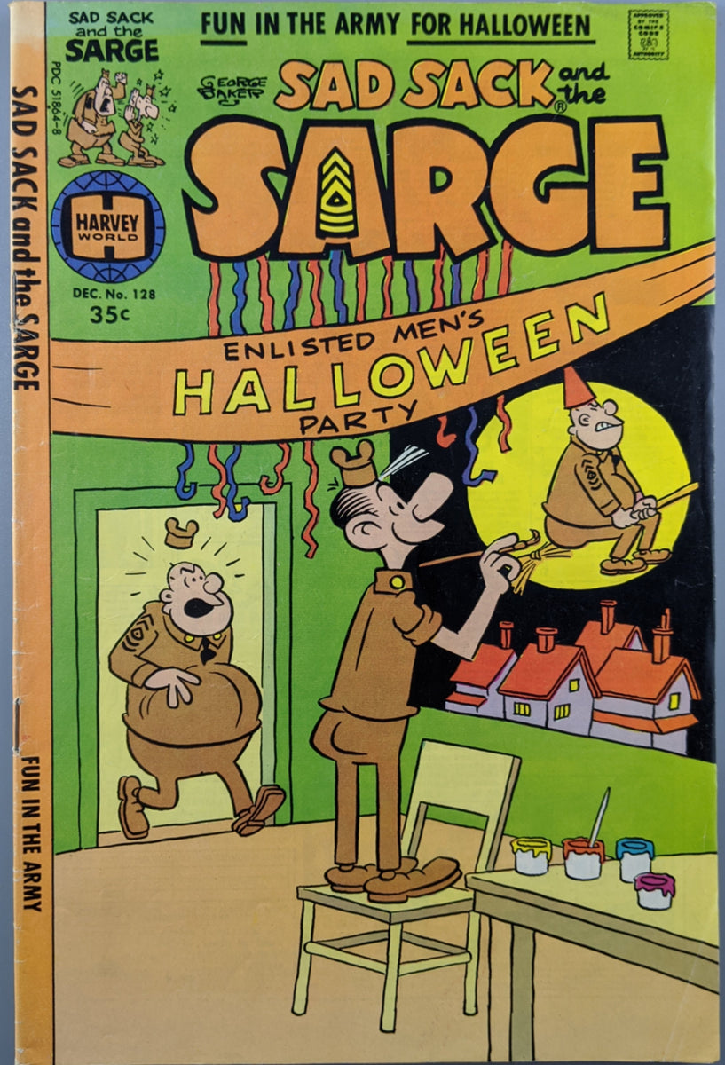 Sad Sack & The Sarge (1957) #128 – Simple Tragic Collectibles