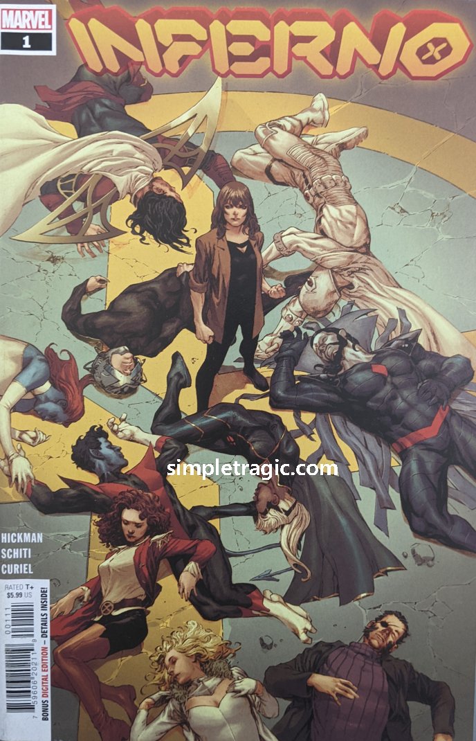 Inferno (2021) #1 (of 4) – Simple Tragic Collectibles