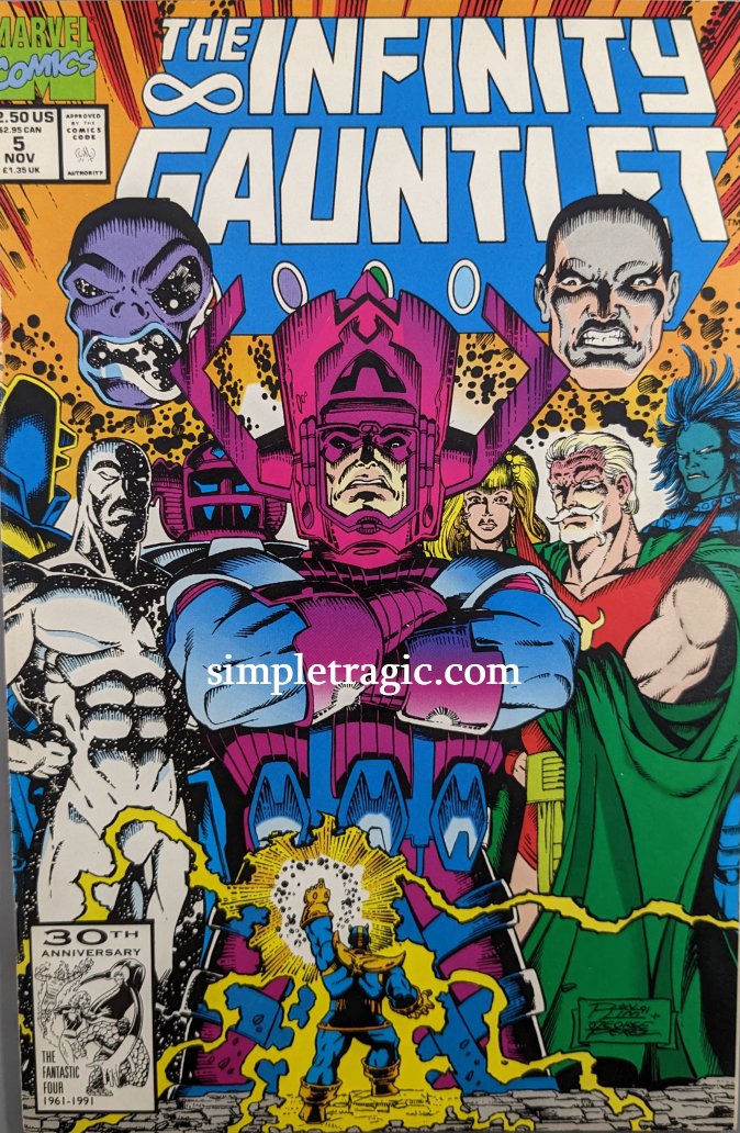 Infinity Gauntlet (1991) #5 (of 6) – Simple Tragic Collectibles