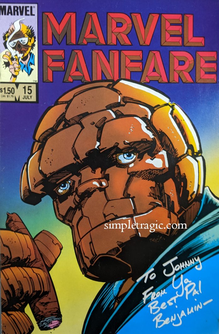Marvel Fanfare (1982) #15 – Simple Tragic Collectibles