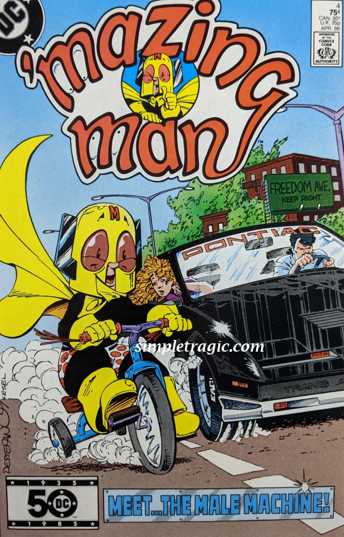 'Mazing Man (1986) #4 – Simple Tragic Collectibles