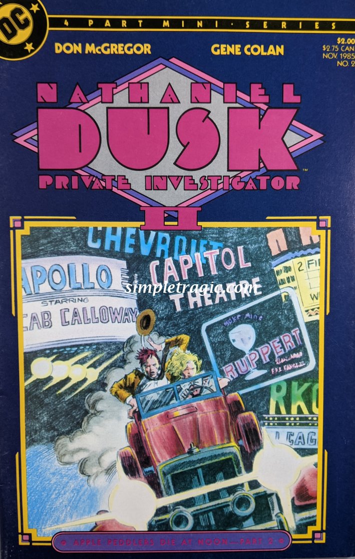Nathaniel Dusk II (1985) #2 (of 4) – Simple Tragic Collectibles