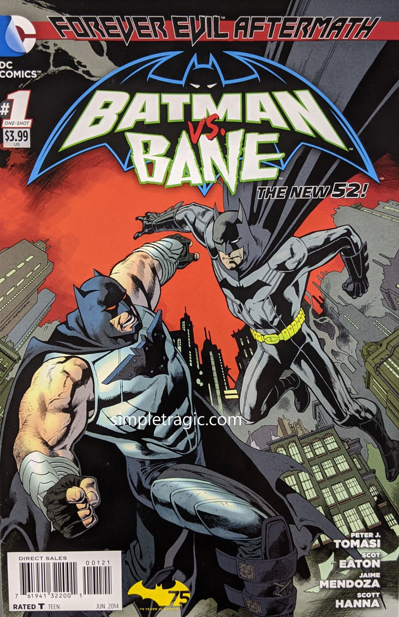 Forever Evil Aftermath: Batman Vs. Bane (2014) #1 (Variant) – Simple ...