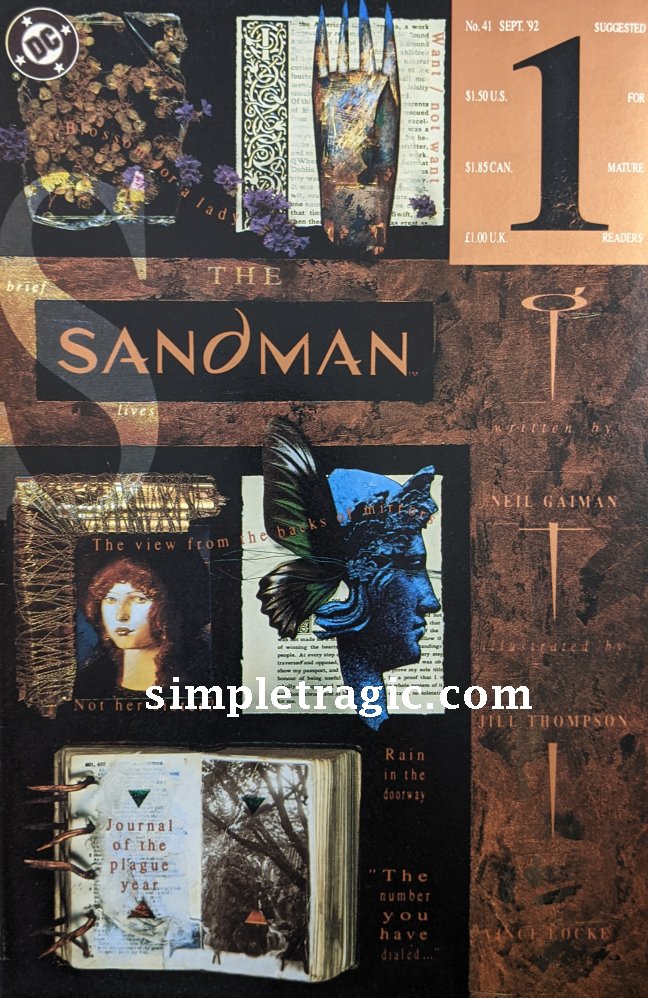 Sandman (1989) #41 – Simple Tragic Collectibles