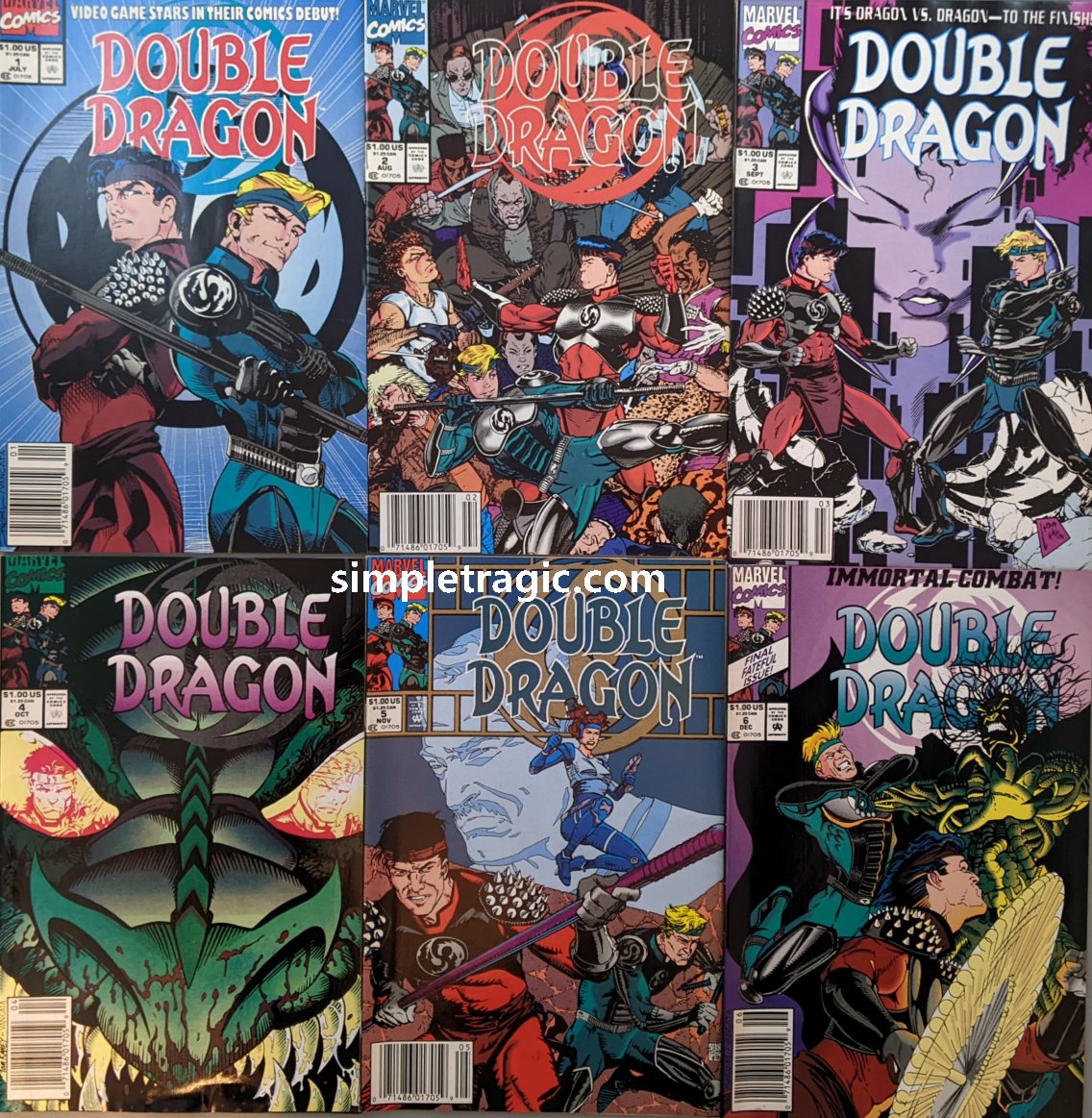 Double Dragon (1991) #1-6 Complete Set – Simple Tragic Collectibles