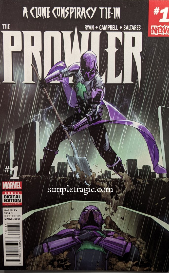 Prowler (2016) #1 – Simple Tragic Collectibles