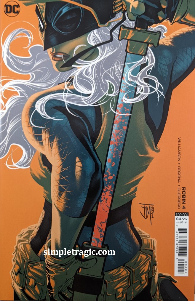 Robin (2021) #4 (Variant Manapul) – Simple Tragic Collectibles