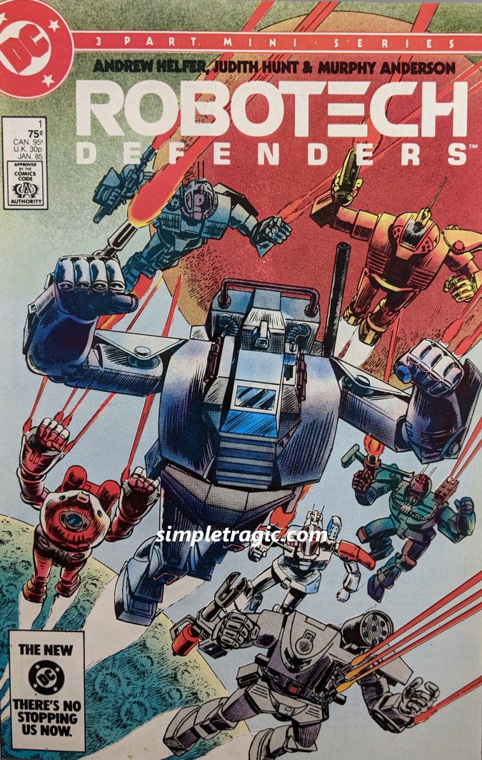 Robotech Defenders (1985) #1 (of 2) – Simple Tragic Collectibles