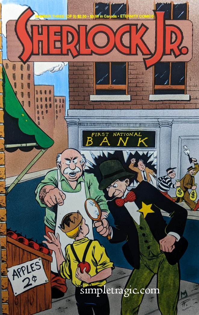 Sherlock Junior (1990) #3 – Simple Tragic Collectibles