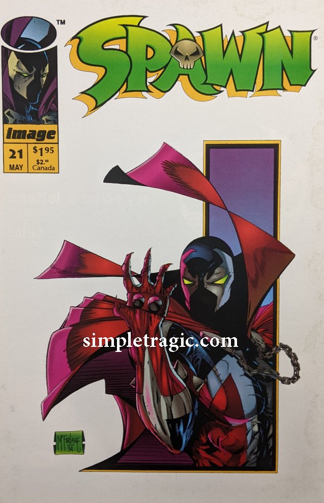 Spawn (1992) #21 – Simple Tragic Collectibles