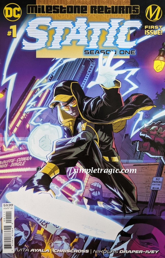 Static (Season One) (2021) #1 – Simple Tragic Collectibles
