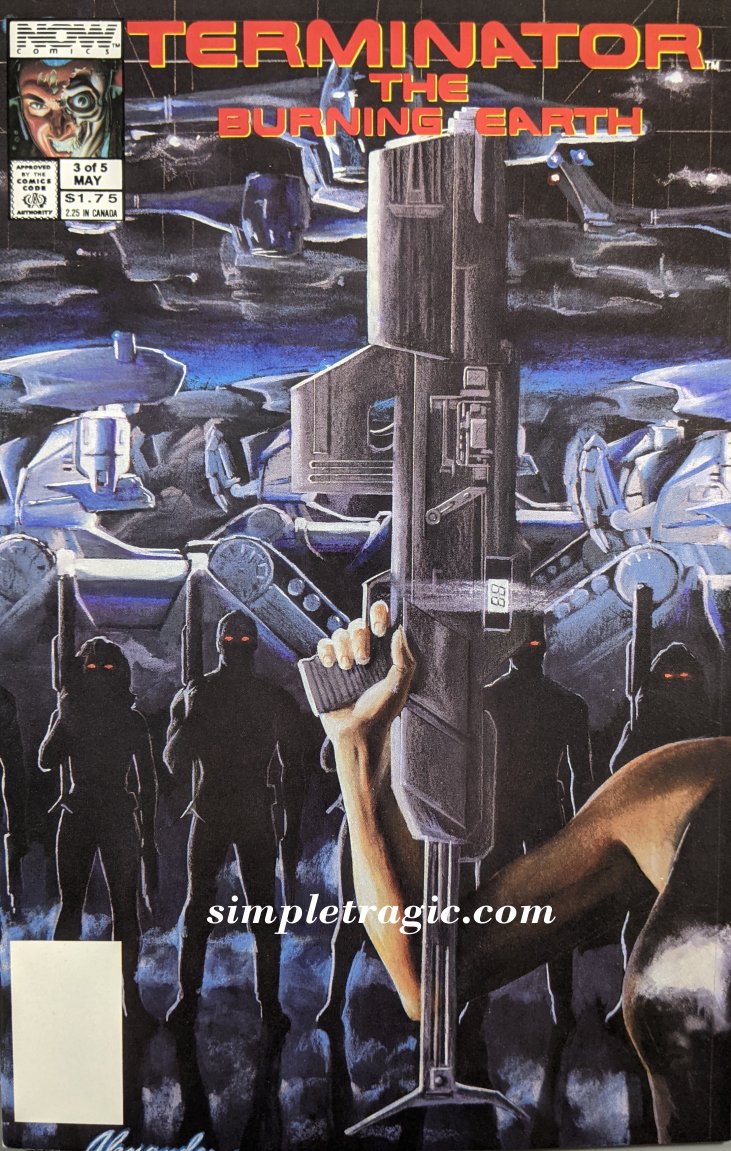 Terminator: The Burning Earth, The (1990) #3 (of 5) – Simple Tragic ...