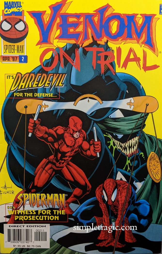 Venom: On Trial (1997) #2 (of 3) – Simple Tragic Collectibles