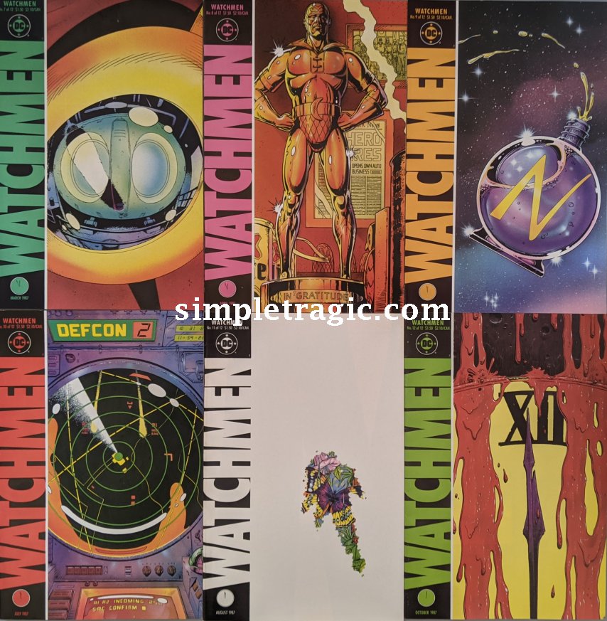 Watchmen (1986) #1-12 Complete Set – Simple Tragic Collectibles