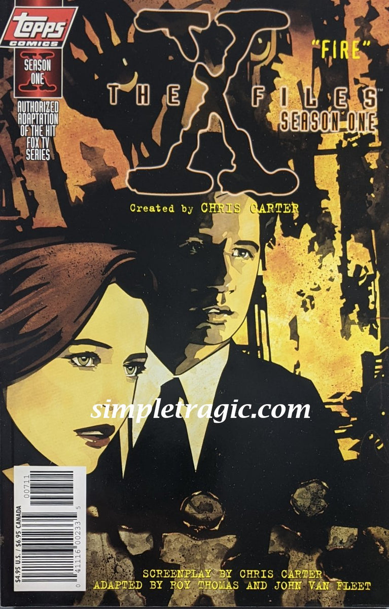 X-Files Season One: Fire, The (1998) #1 – Simple Tragic Collectibles